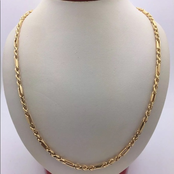Accessories Solid Gold Milano Rope Chain 6mm Thick 24 Inches Poshmark Accessories Solid Gold Milano Rope Chain 6mm Thick 24 Inches Poshmark
